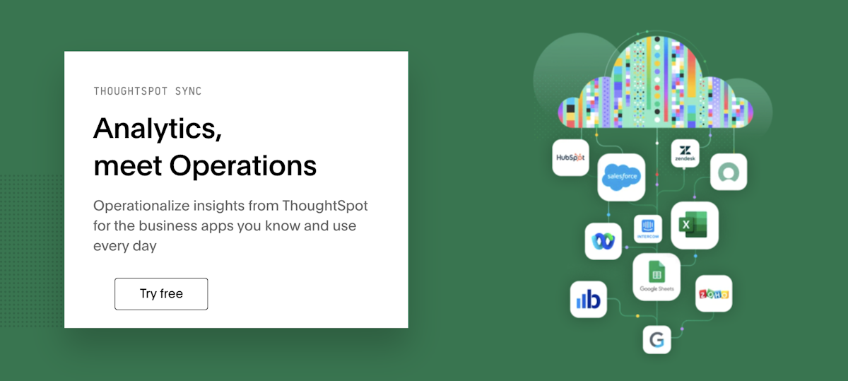 Analytics, meet Operations | ThoughtSpot