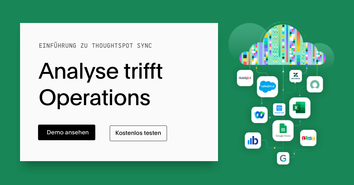 ThoughtSpot Sync