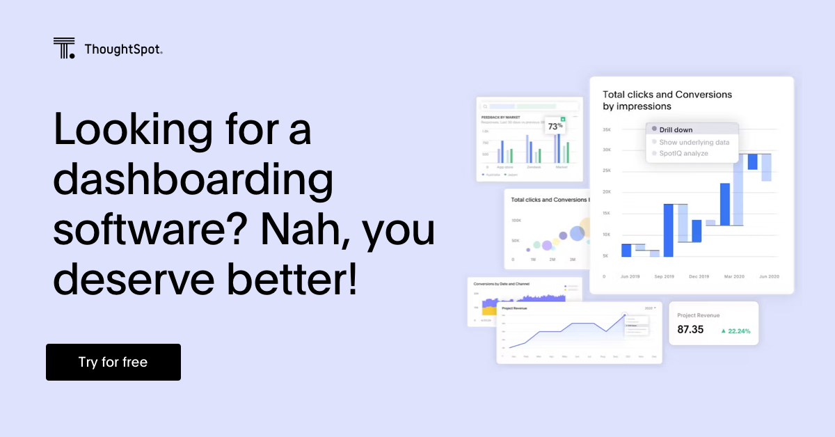 Dashboard Software | Bring data to life