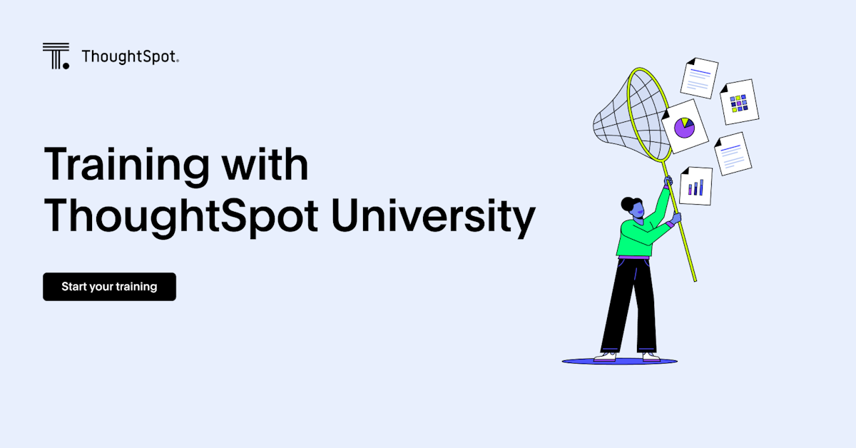 Training with ThoughtSpot University
