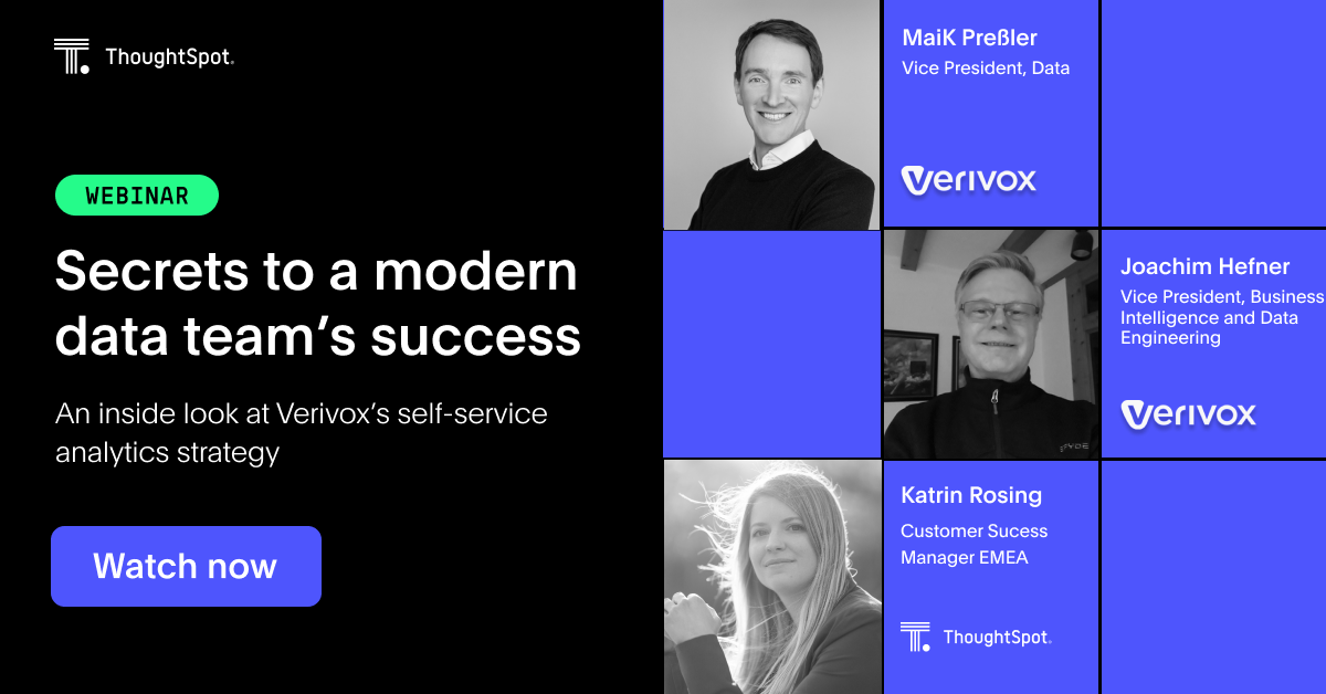 Secrets to a modern data team’s success