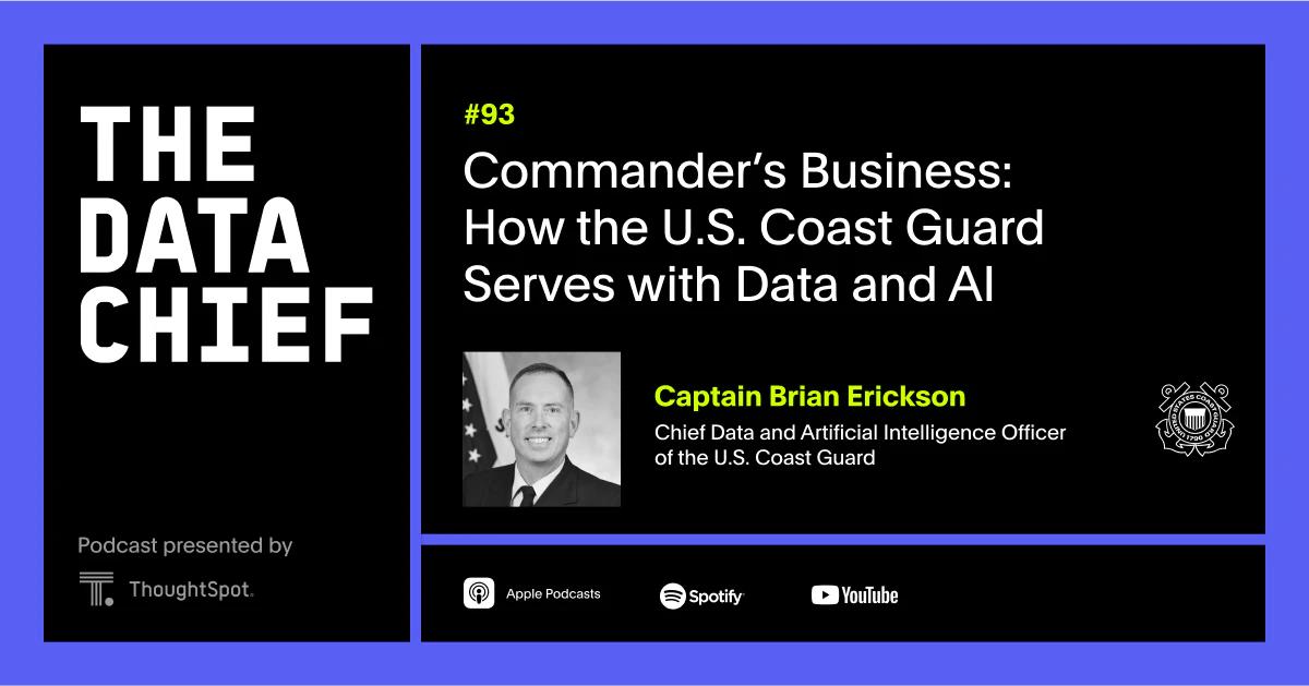 Commander’s Business: How the U.S. Coast Guard Serves with Data and AI