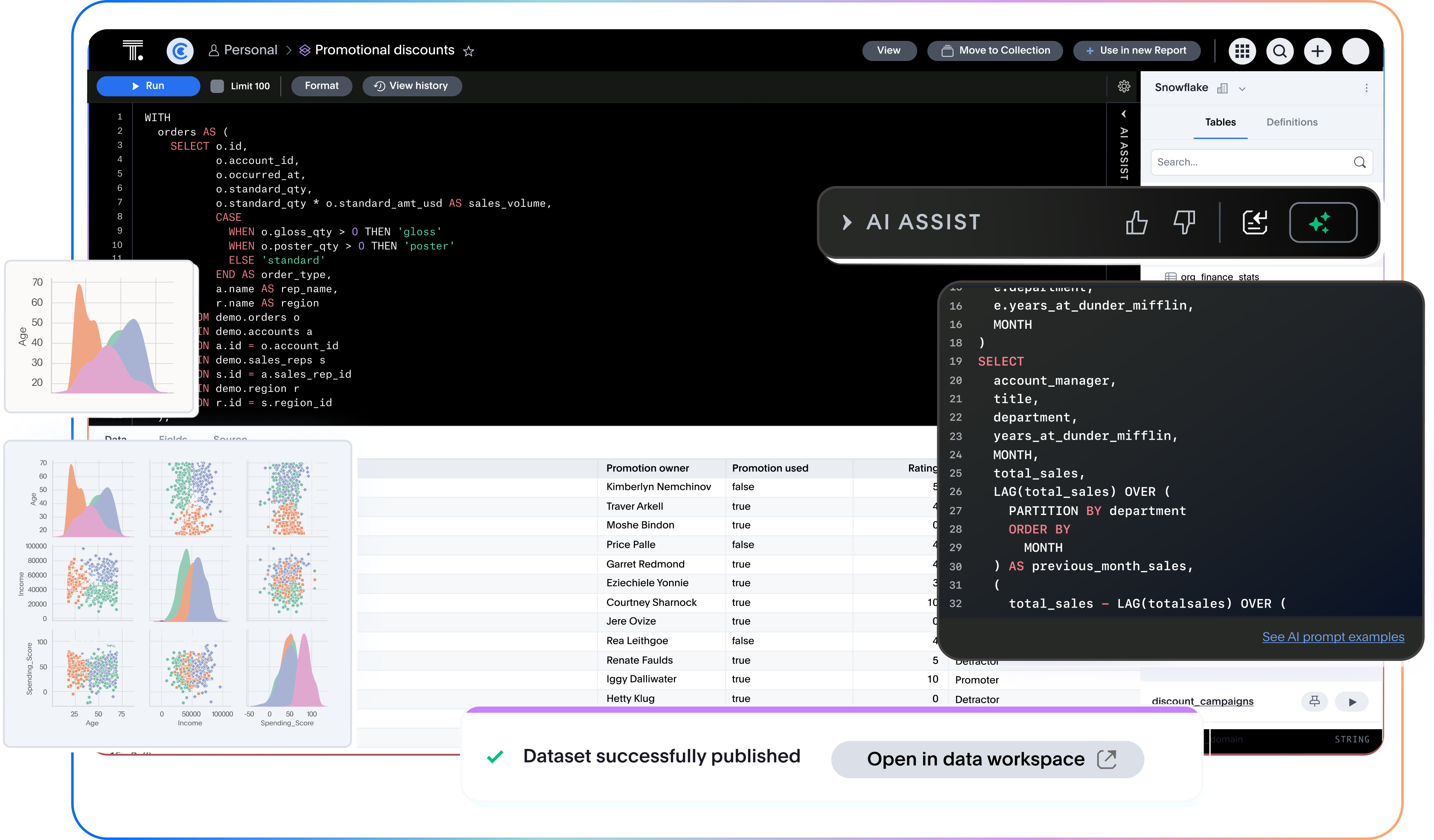 Advanced Analytics Data Platform with SQL, R, and Python