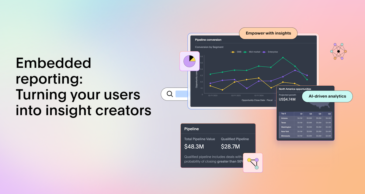 Embedded Reporting: Turn your Users into Insight Creators