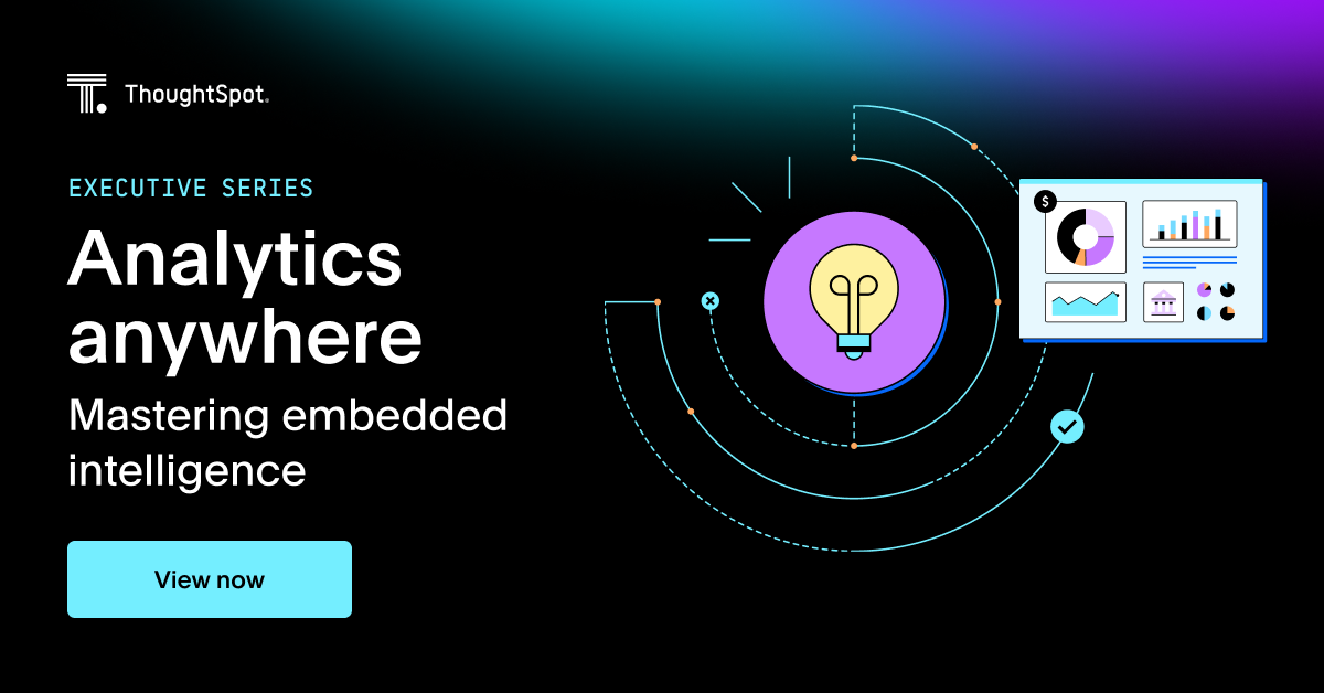 Analytics anywhere: Embedded intelligent experiences