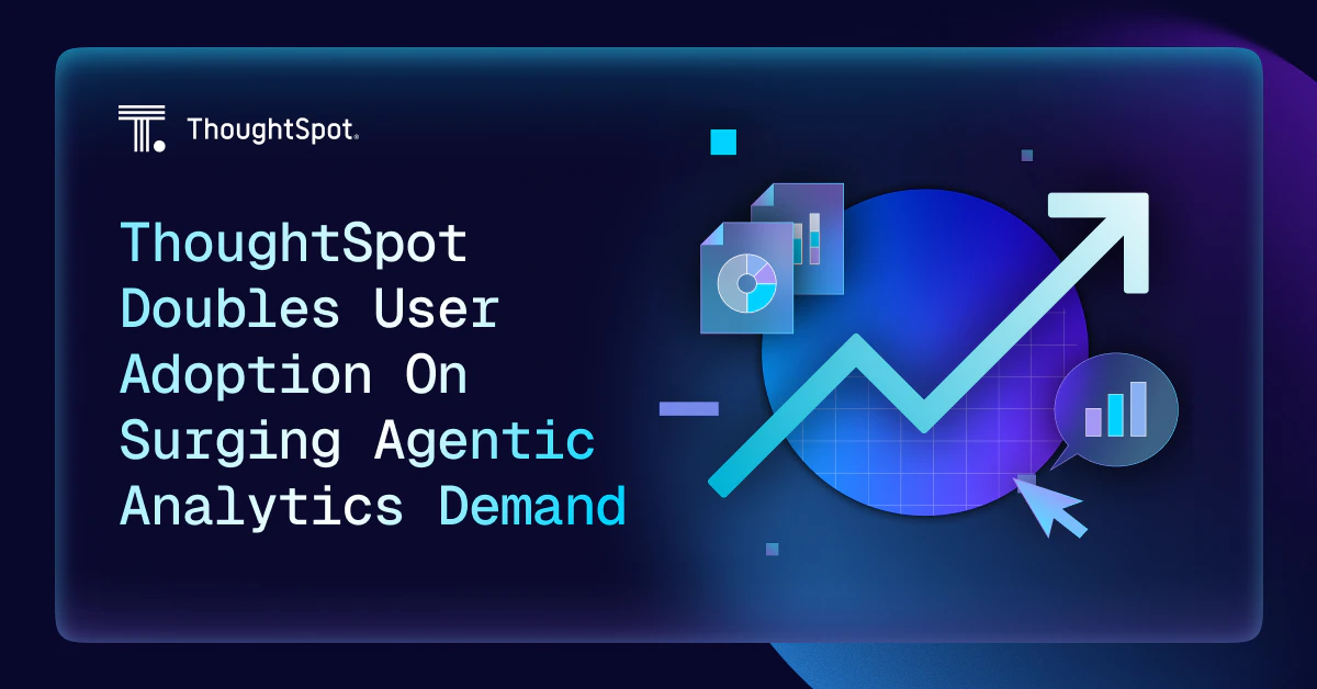ThoughtSpot Doubles User Adoption On Surging Agentic Analytics Demand